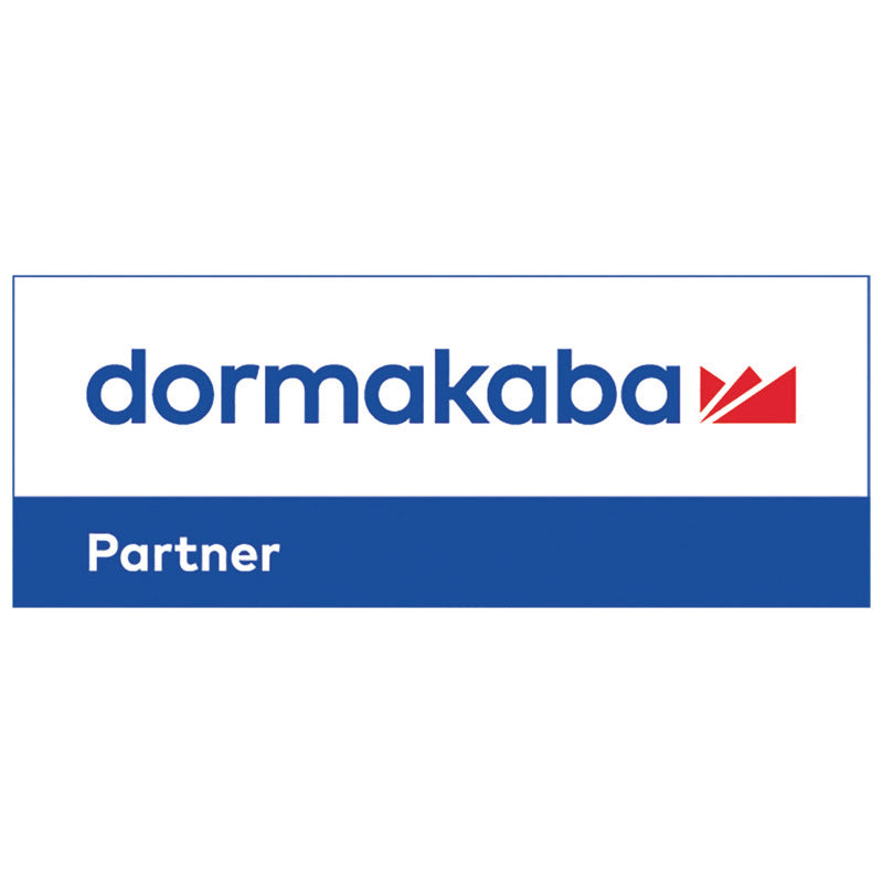dormakaba Partner Aufkleber, Breit – DMS