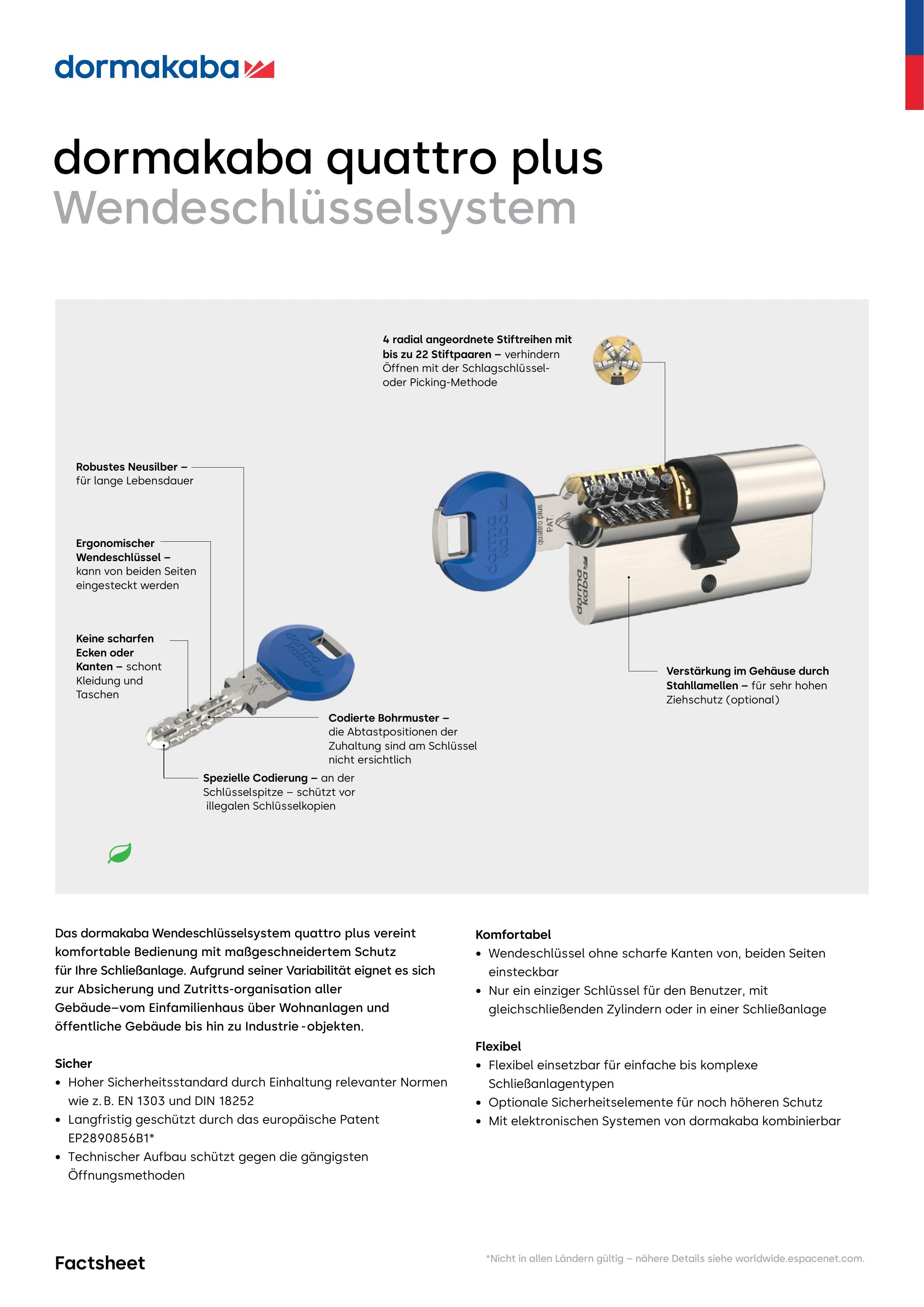 FS Reversible Key Quattro Plus – DMS